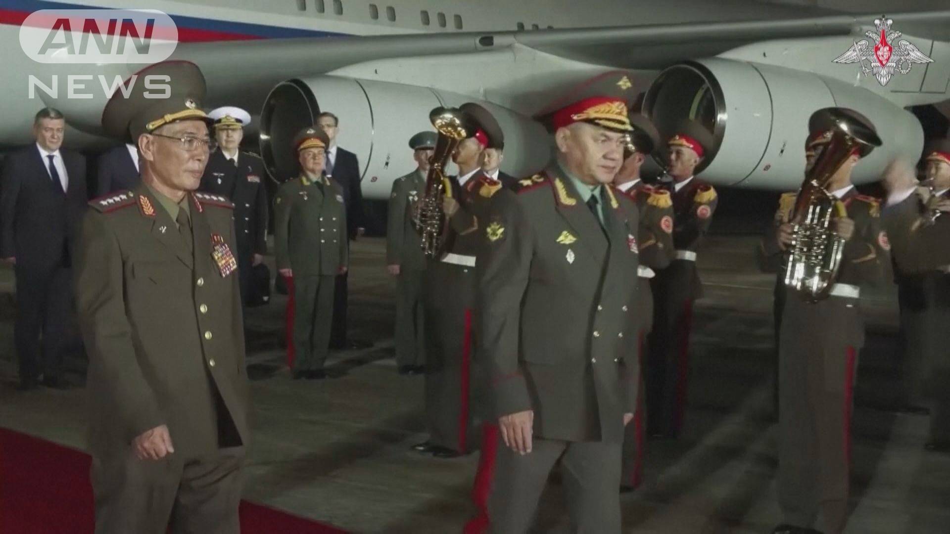 ロシア国防相が北朝鮮訪問 砲弾など兵器購入を議論か